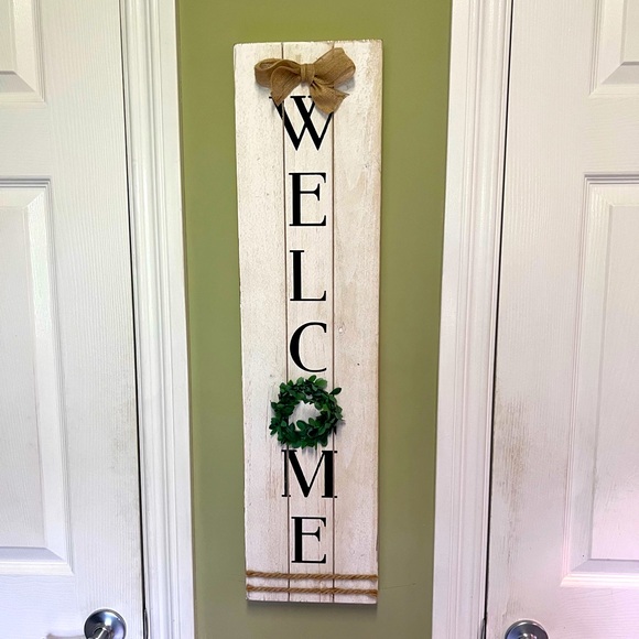 Marshalls | Wall Decor | Nwt Welcome Sign | Poshmark